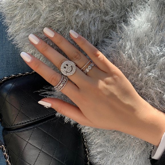 Jewelry | Smiling Face Emoji Ringbe Happy | Poshmark